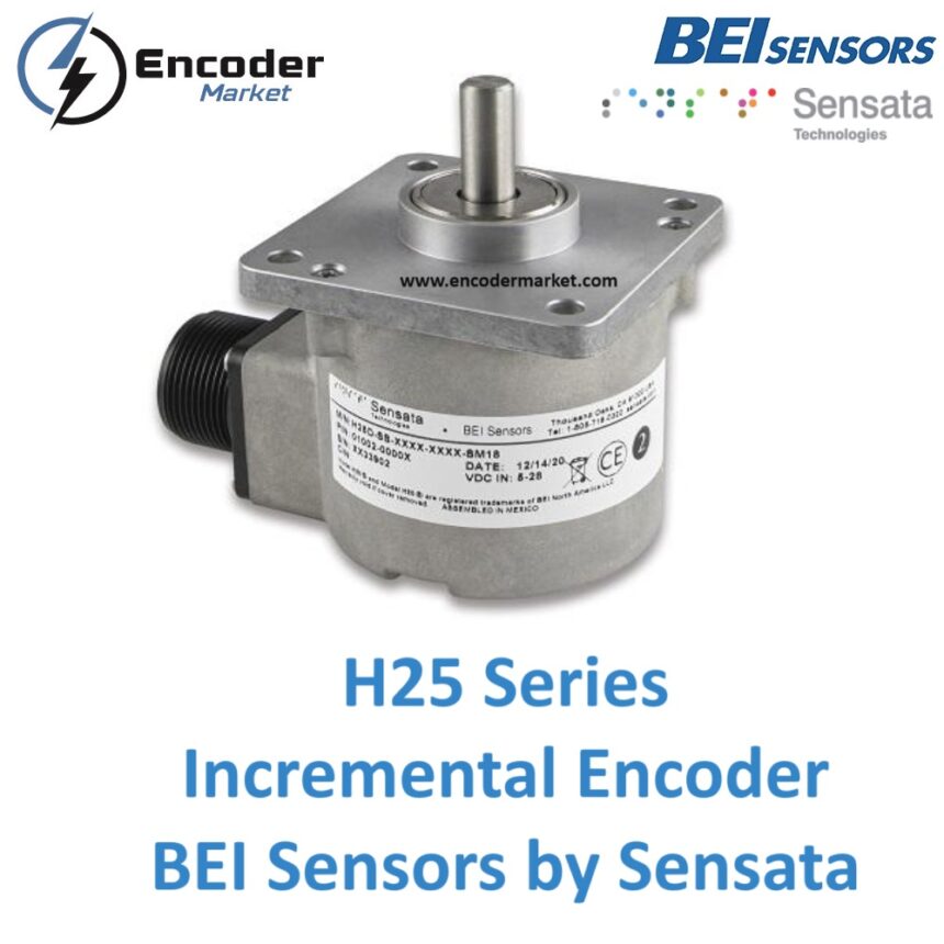 H25 Series Incremental Rotary Encoder - Bei Sensors by Sensata ...